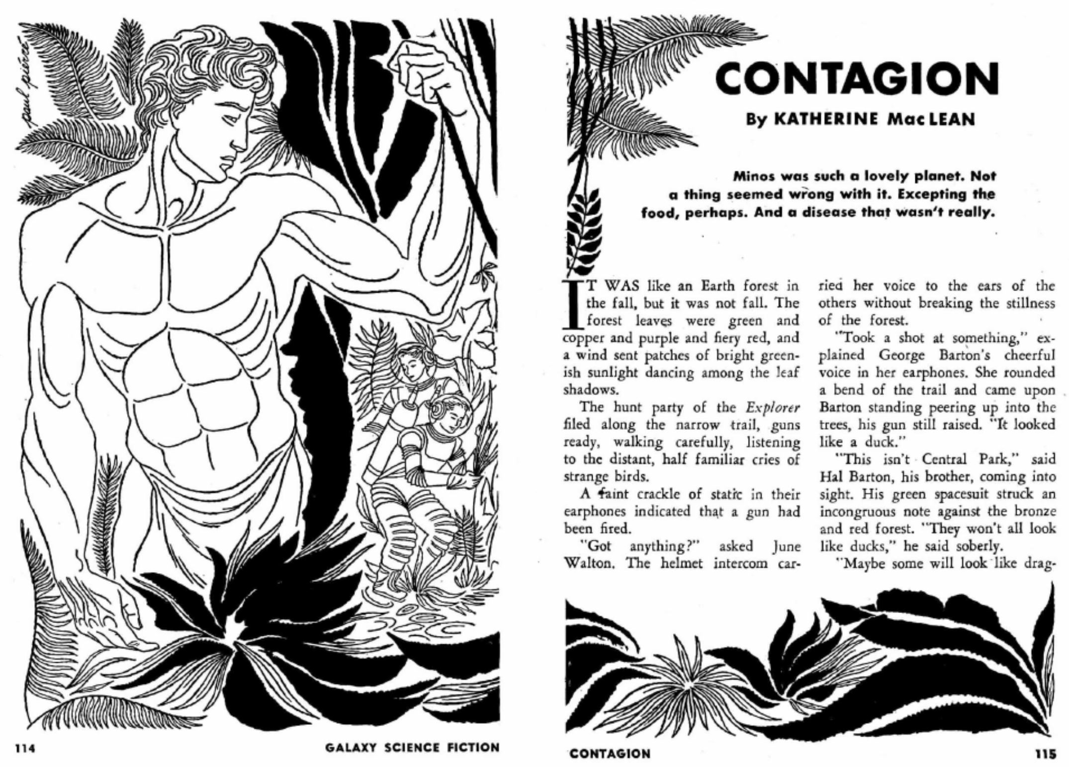 “Contagion” by Katherine MacLean – Classics of Science Fiction