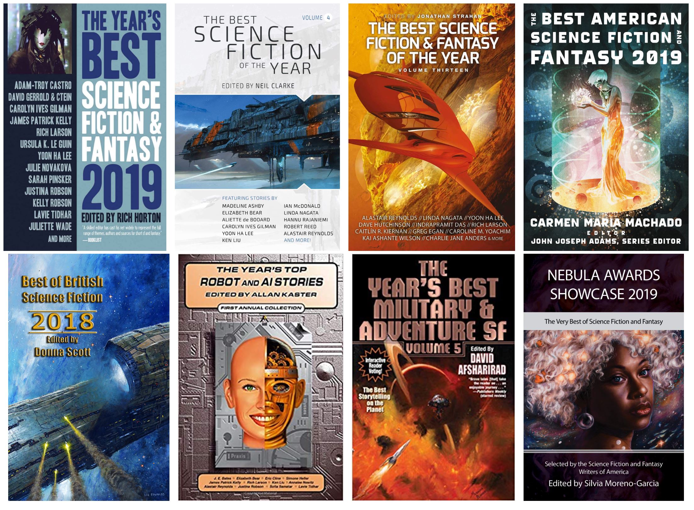 The Best Science Fiction of the Year Anthologies – Classics of Science ...