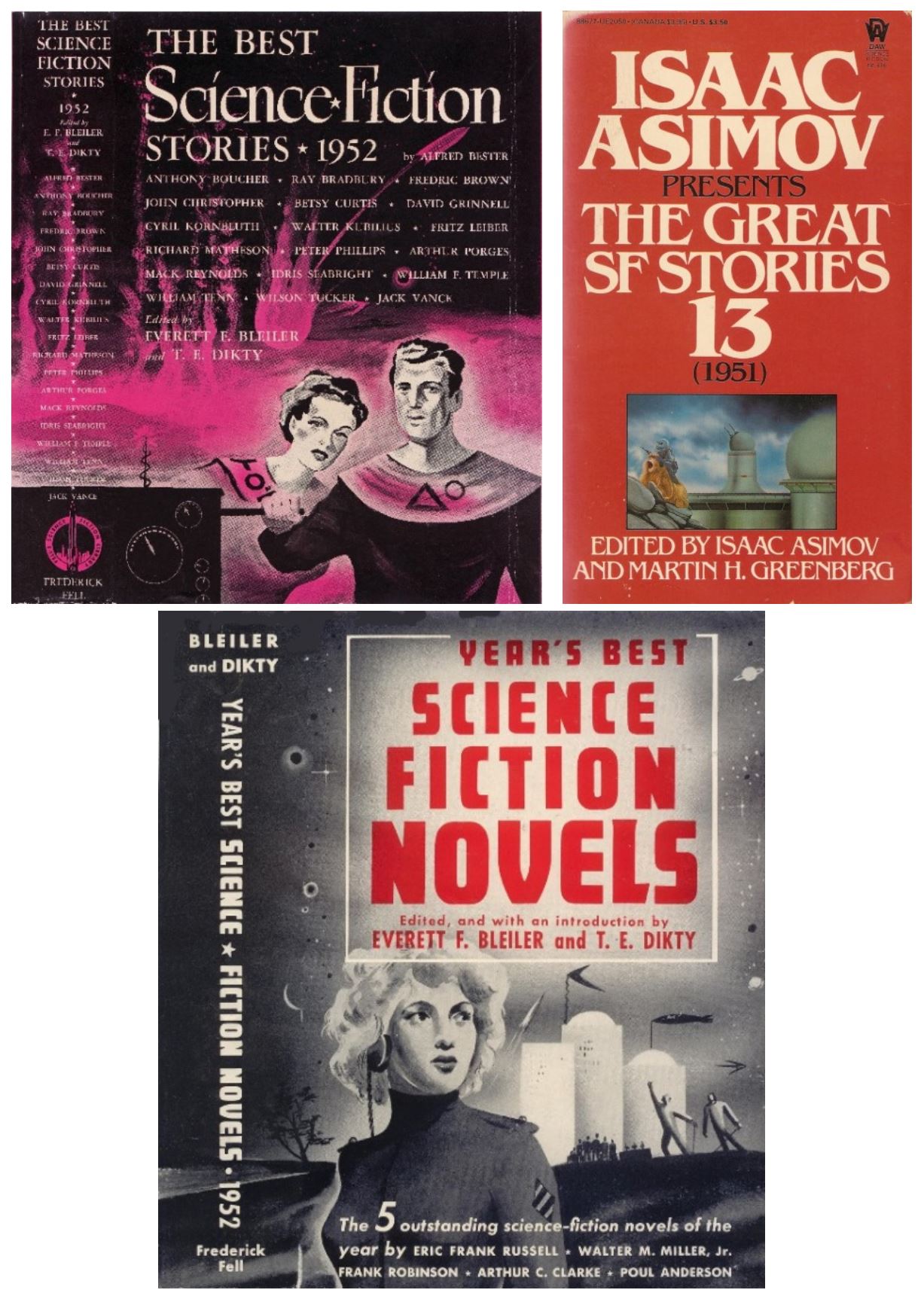 The Year’s Best Short Science Fiction: 1951 – Classics of Science Fiction