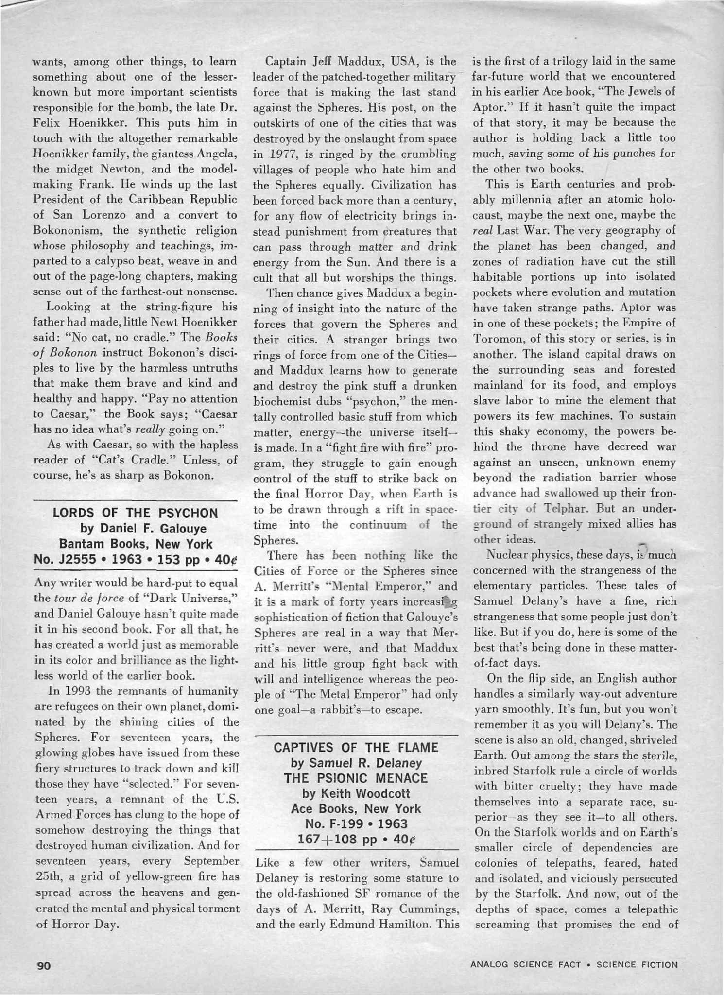 Lords of the Psychon by Daniel F. Galouye – Classics of Science Fiction