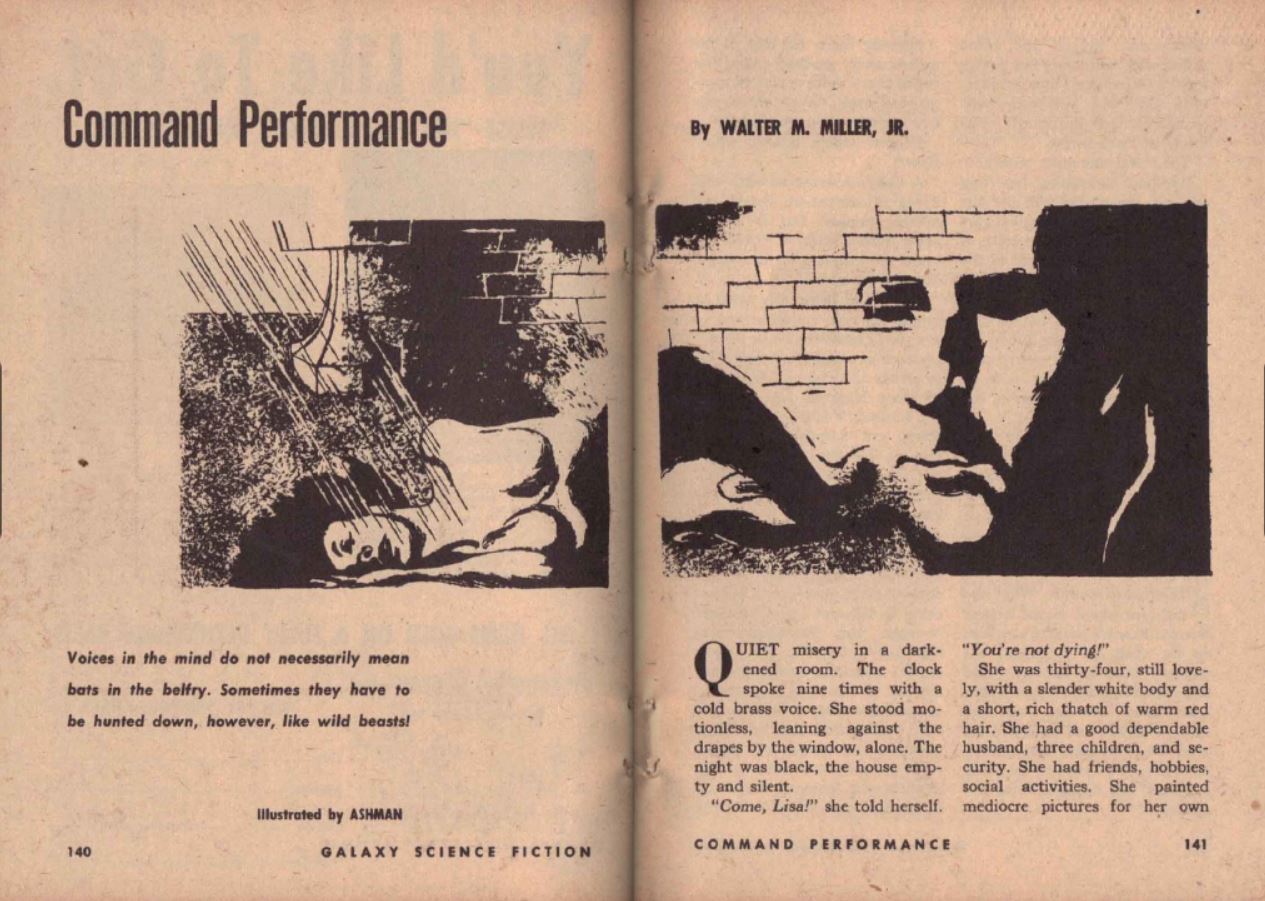 “Command Performance” by Walter M. Miller, Jr. – Classics of Science ...
