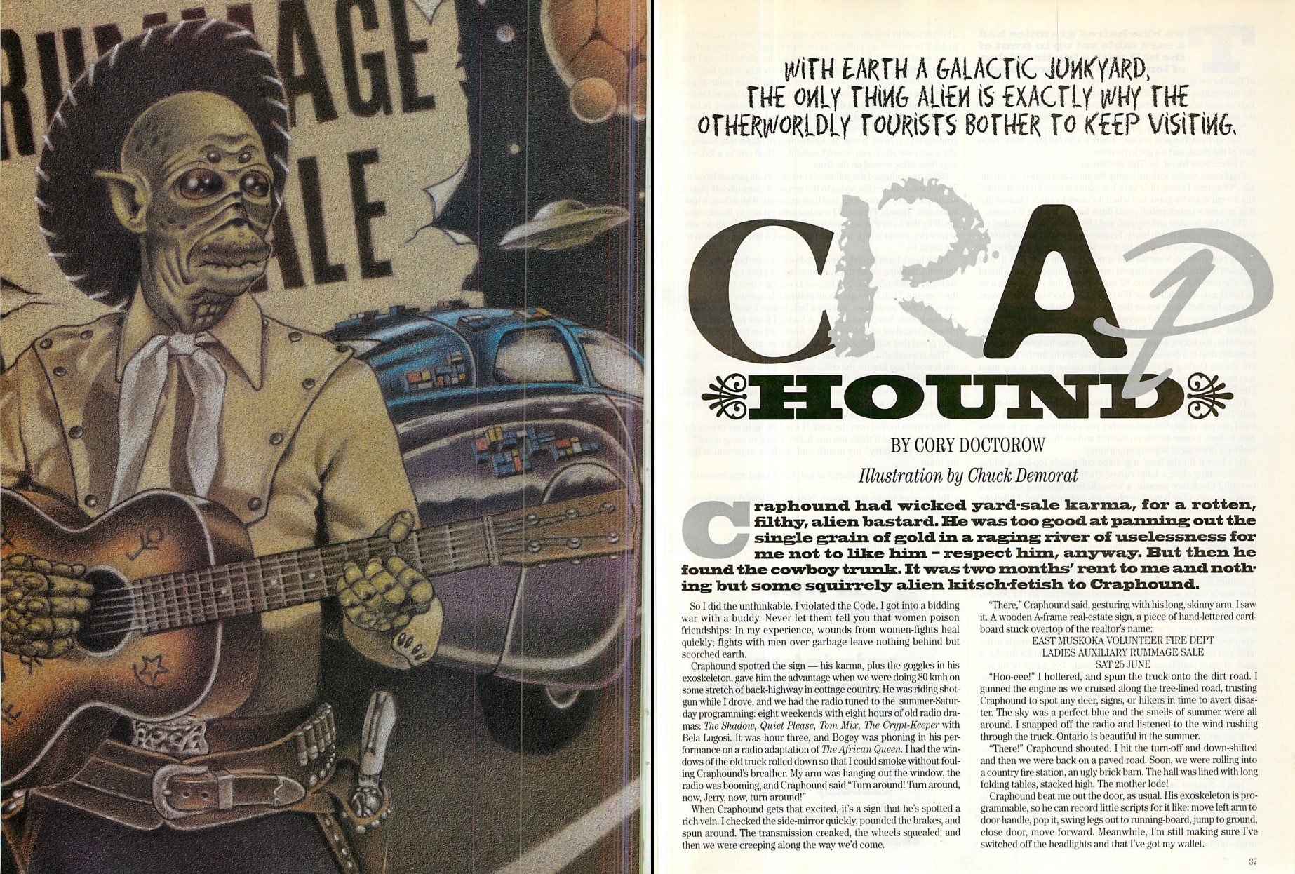 “Craphound” by Cory Doctorow – Classics of Science Fiction