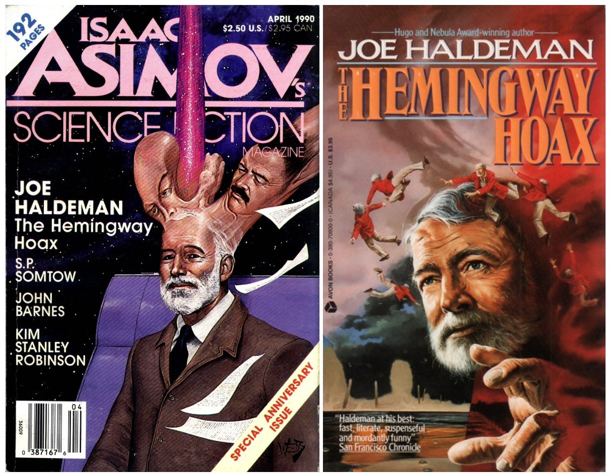“The Hemingway Hoax” by Joe Haldeman – Classics of Science Fiction