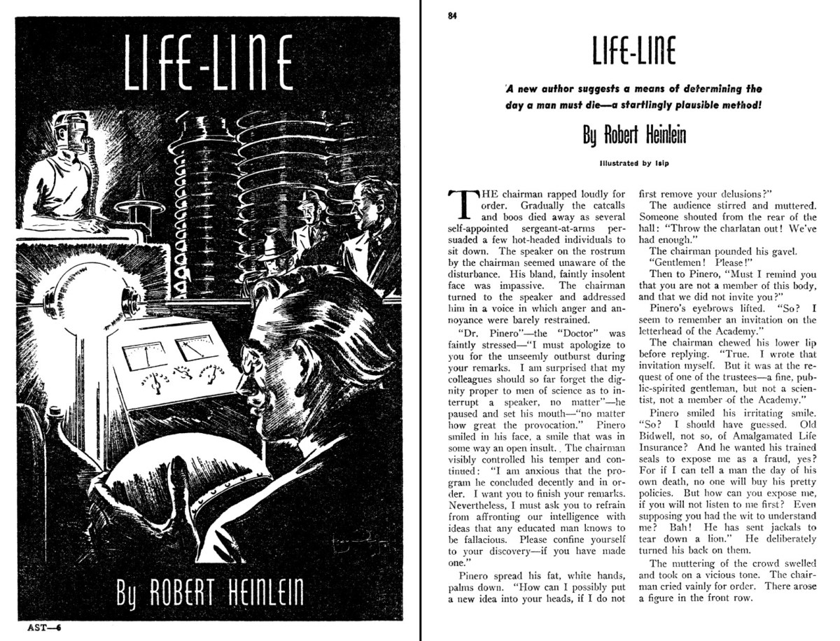 “Life-Line” by Robert A. Heinlein – Classics of Science Fiction