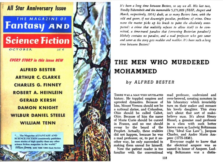 “The Men Who Murdered Mohammed” by Alfred Bester – Classics of Science ...