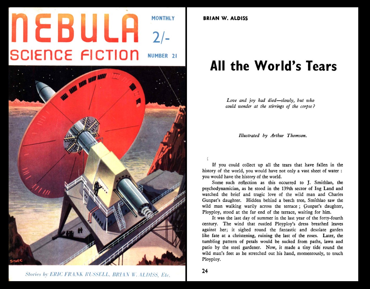 “All the World’s Tears” by Brian W. Aldiss – Classics of Science Fiction