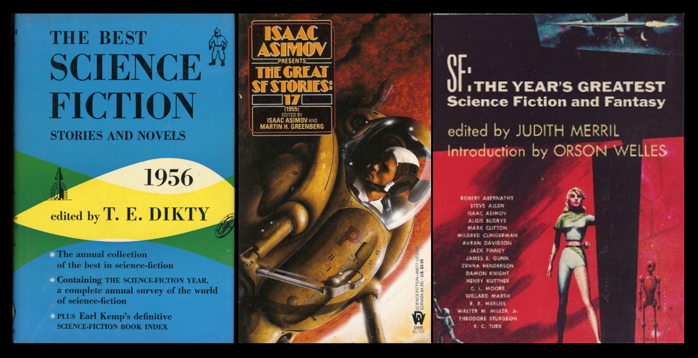 Group Read 63: The Best SF Short Stories of 1955 – Classics of Science ...