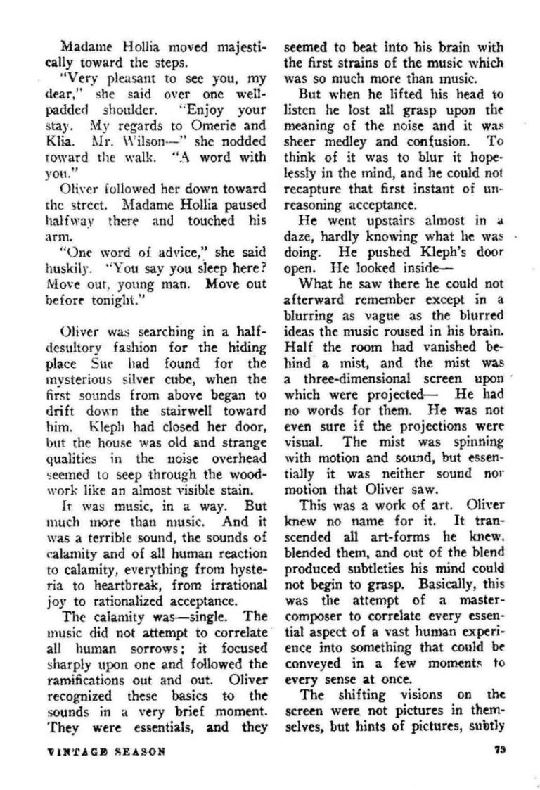 “Vintage Season” by C. L. Moore and Henry Kuttner – Classics of Science ...