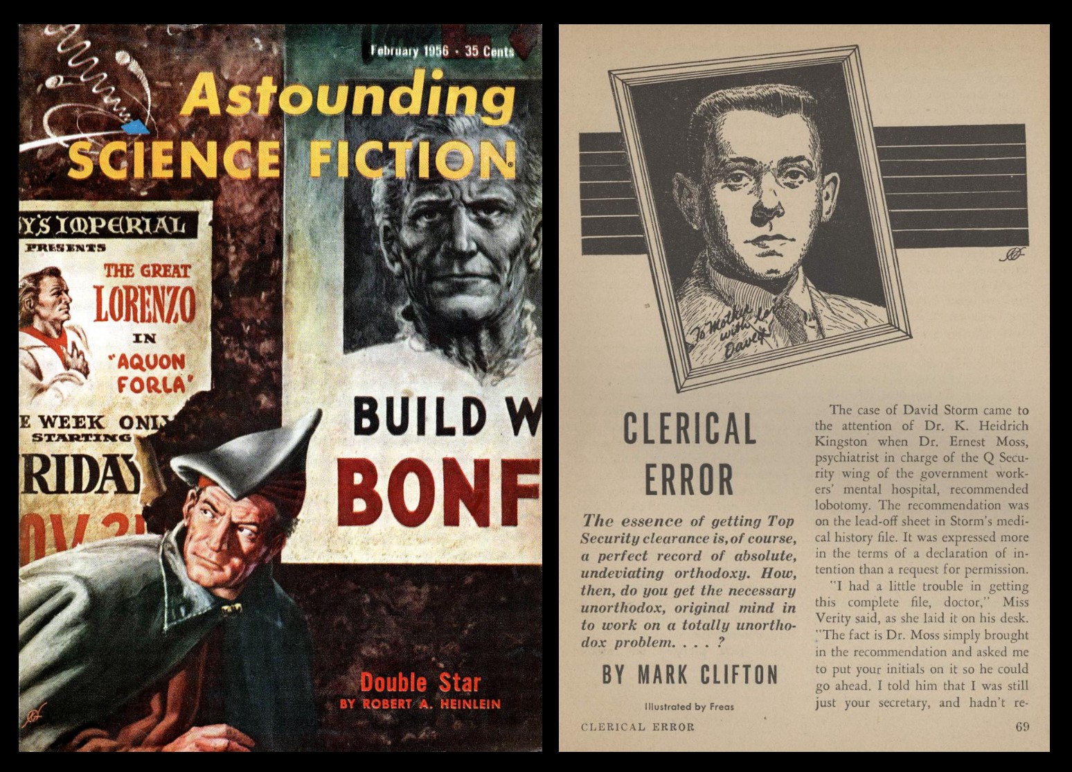 “Clerical Error” by Mark Clifton – Classics of Science Fiction