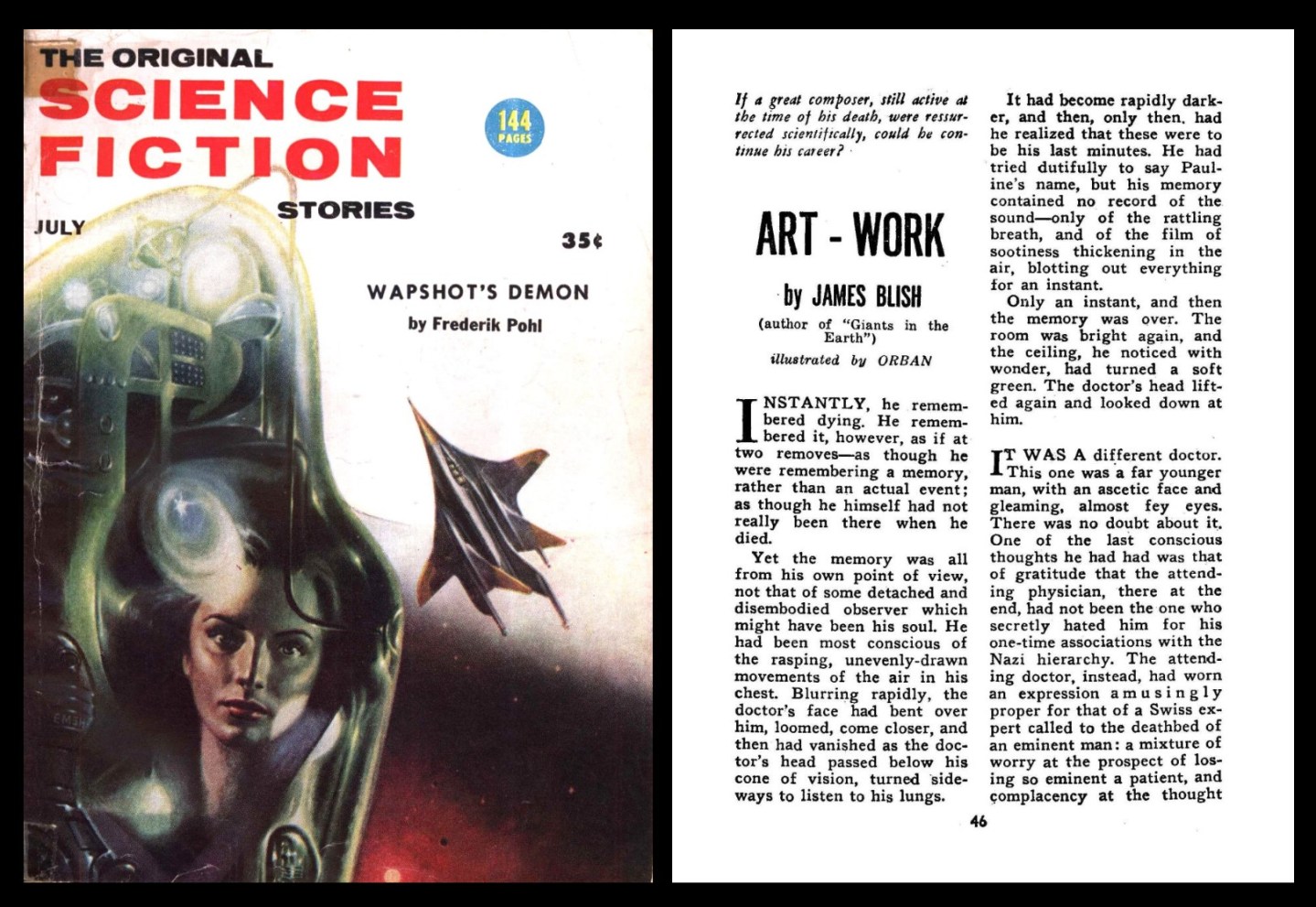 “A Work of Art” by James Blish – Classics of Science Fiction