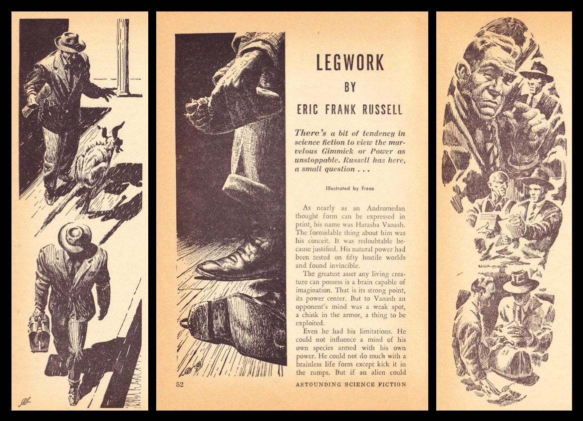 “Legwork” by Eric Frank Russell – Classics of Science Fiction