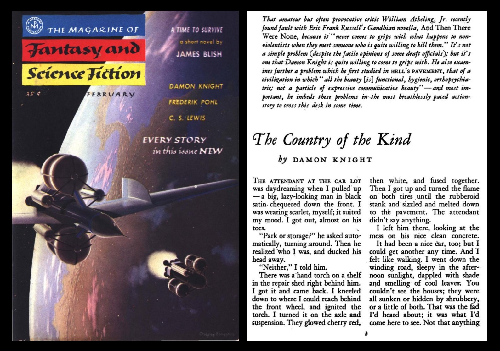 “The Country of the Kind” by Damon Knight – Classics of Science Fiction