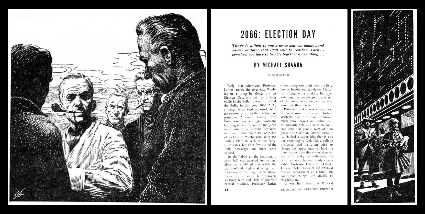 “2066: Election Day” by Michael Shaara – Classics of Science Fiction