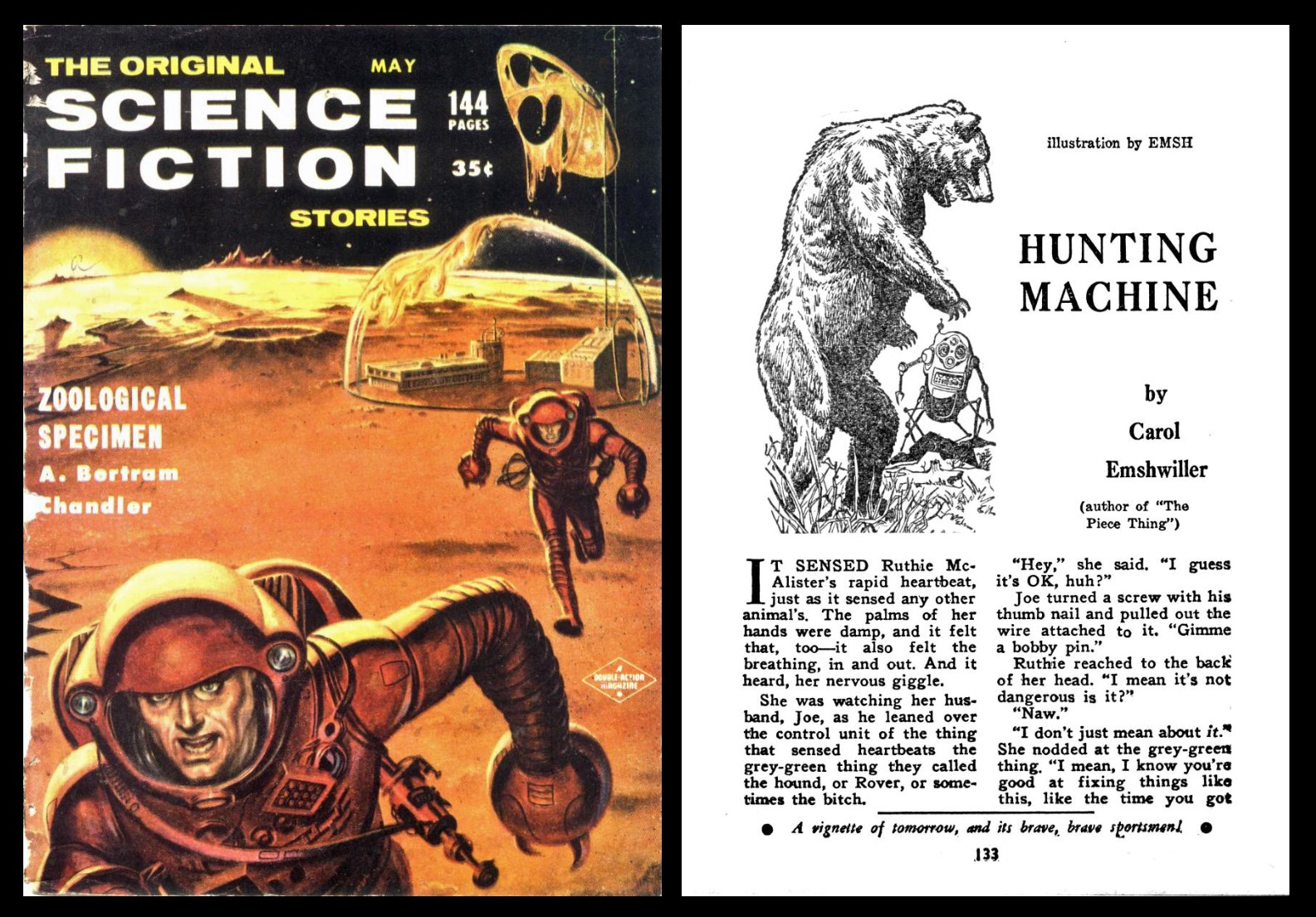 “Hunting Machine” by Carol Emshwiller – Classics of Science Fiction