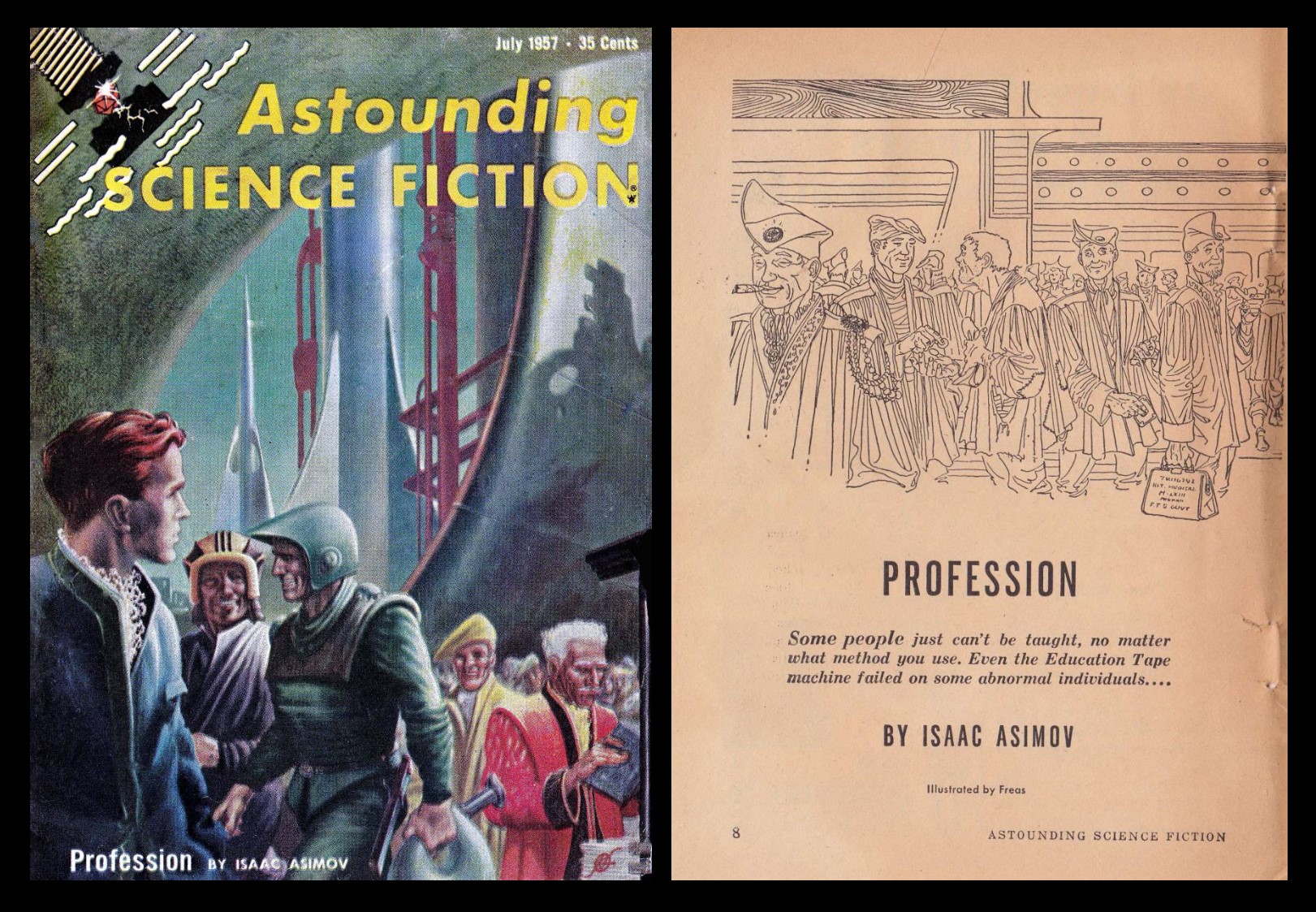 “Profession” by Isaac Asimov – Classics of Science Fiction
