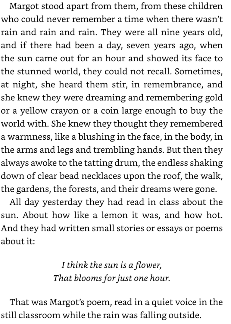 “All Summer in a Day” by Ray Bradbury – Classics of Science Fiction