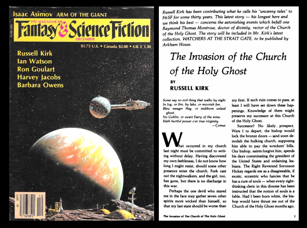 “The Invasion of the Church of the Holy Ghost” by Russell Kirk ...